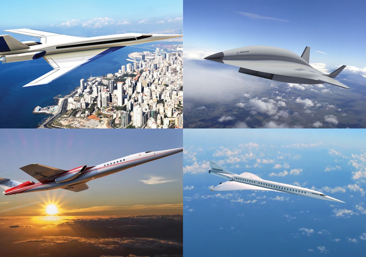 Aqui estão as aeronaves que devem trazer de volta os voos supersônicos ...