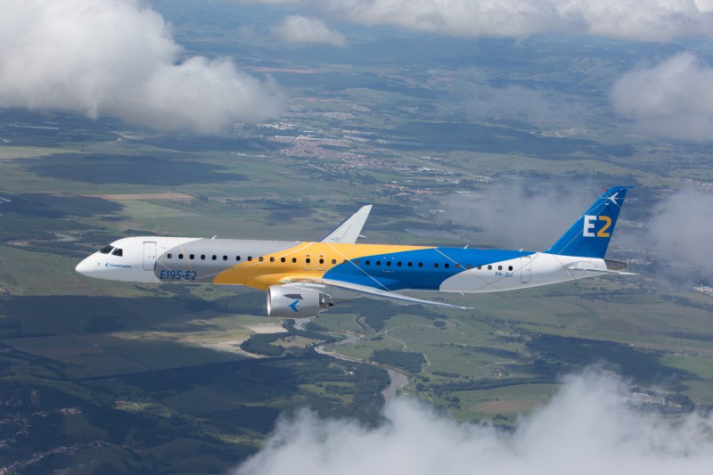 E195-E2, da Embraer, recebe certificações de ANAC, FAA e EASA – Cavok ...