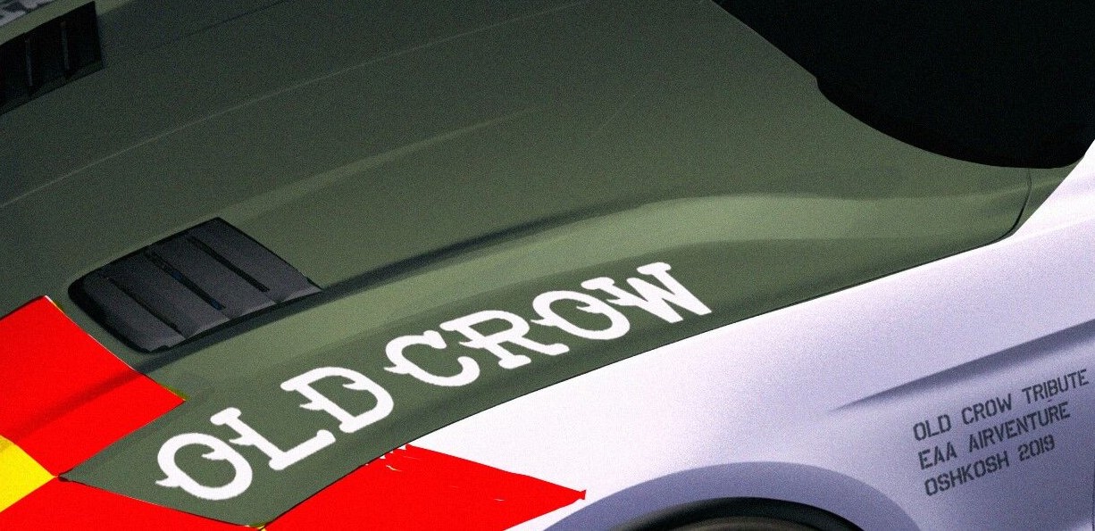 Prévia do Ford Mustang GT “Old Crow” em homenagem ao ás da aviação Bud ...