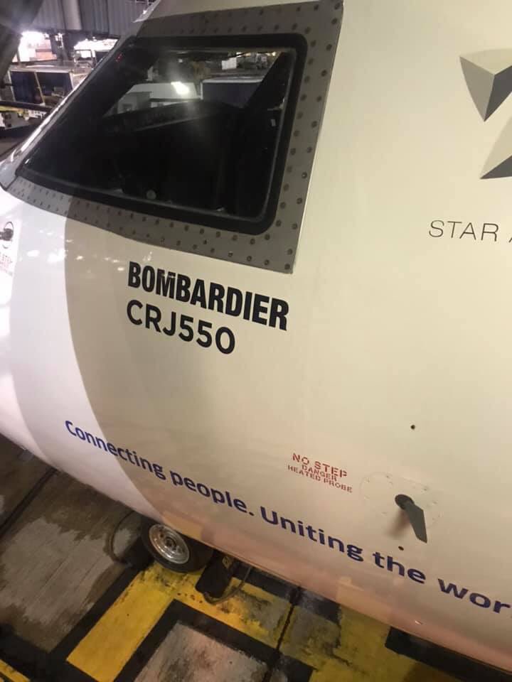 Primeiro “CRJ550” da United é fotografado em Chicago – Cavok Brasil