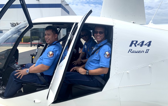 Polícia Nacional das Filipinas escolhe helicóptero R44 Raven II para ...