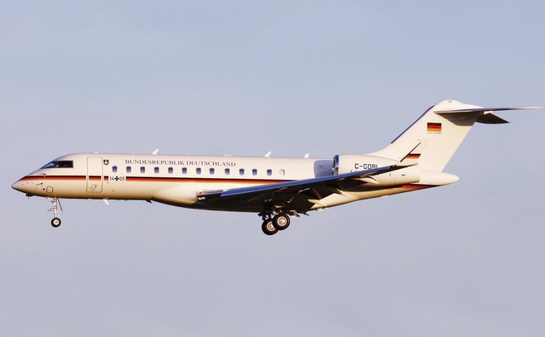Bombardier entrega o primeiro Global 6000 para Luftwaffe – Cavok Brasil