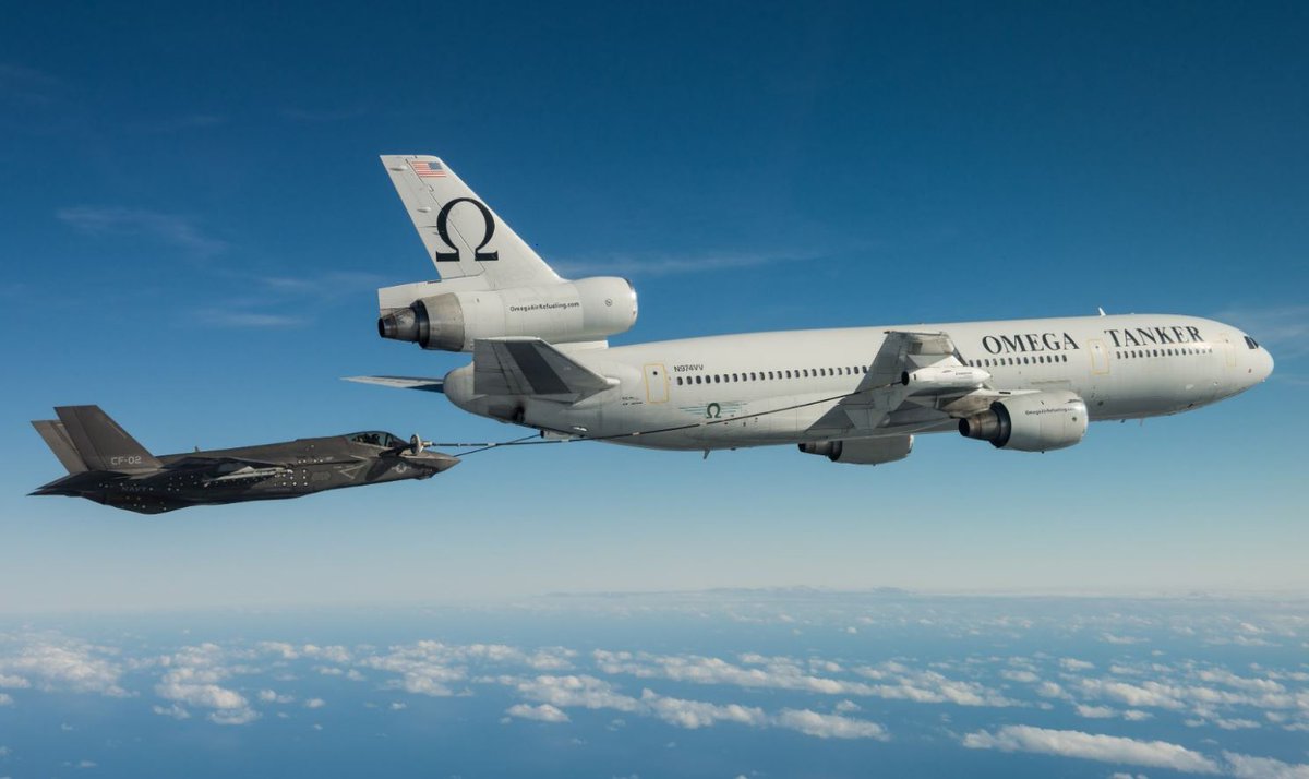 Aeronaves KC-707 da Omega Air são certificadas para reabastecer em voo ...