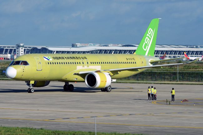COMAC inicia produção em lote do primeiro C919 a ser entregue – Cavok ...