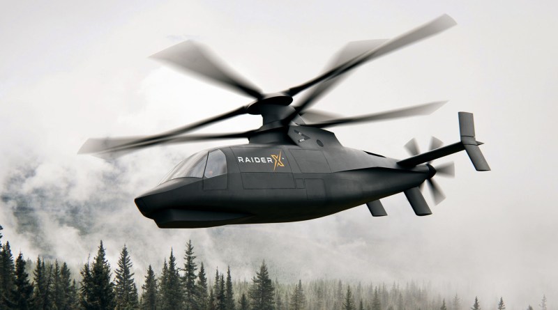 Sikorsky apresenta o Raider X para competição FARA do Exército dos EUA ...