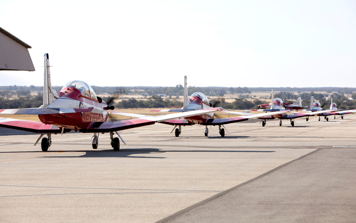 IMAGENS: RAAF se despede dos seus treinadores Pilatus PC-9 – Cavok Brasil