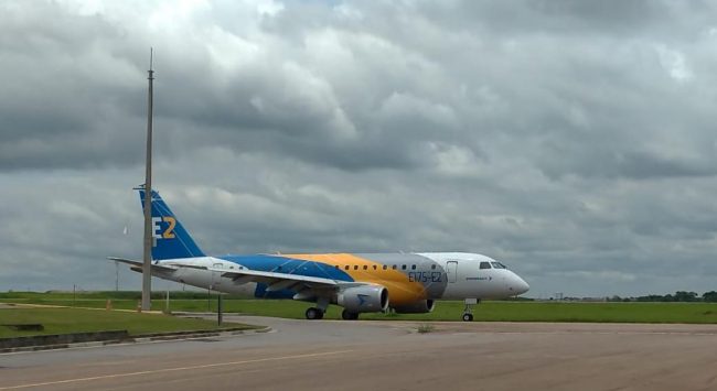 VÍDEO: Voa o primeiro Embraer E175-E2 – Cavok Brasil