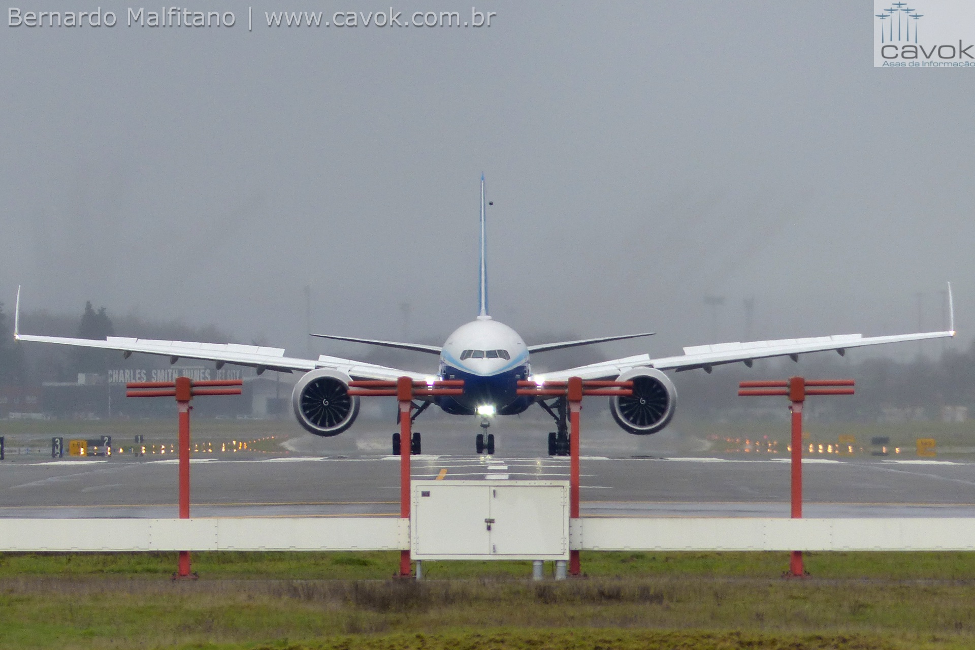 IMAGENS: Boeing 777X completa com sucesso seu primeiro voo - Cavok ...