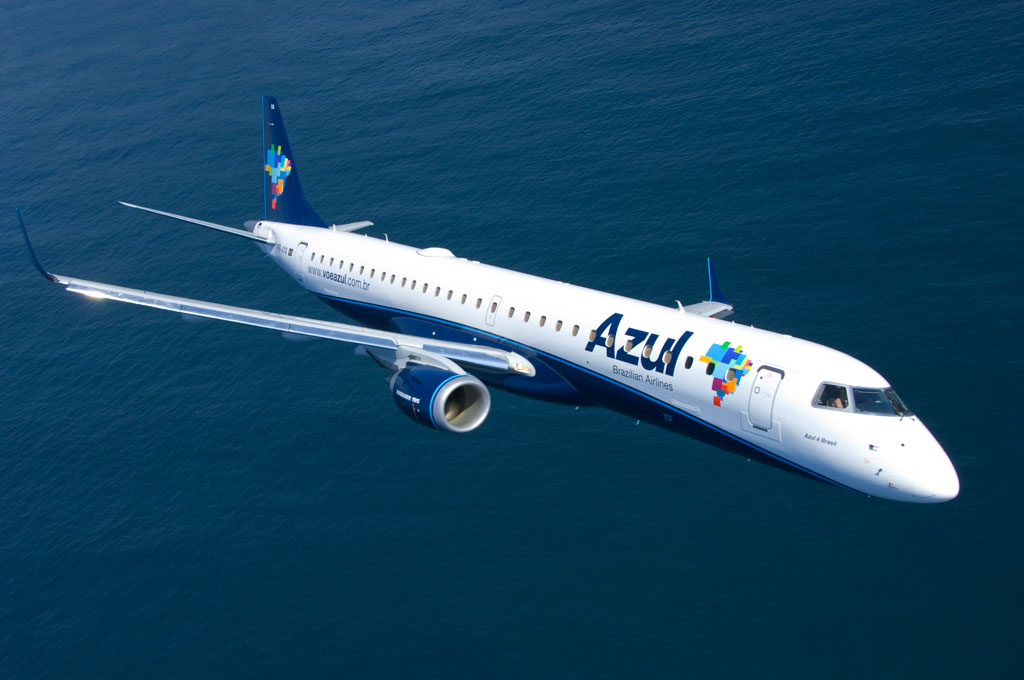 Azul anuncia sublocação de 53 aeronaves Embraer E195s – Cavok Brasil