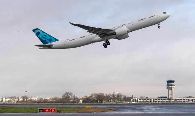 Primeiro voo da nova versão do A330neo com peso máximo de decolagem aumentado – Cavok Brasil