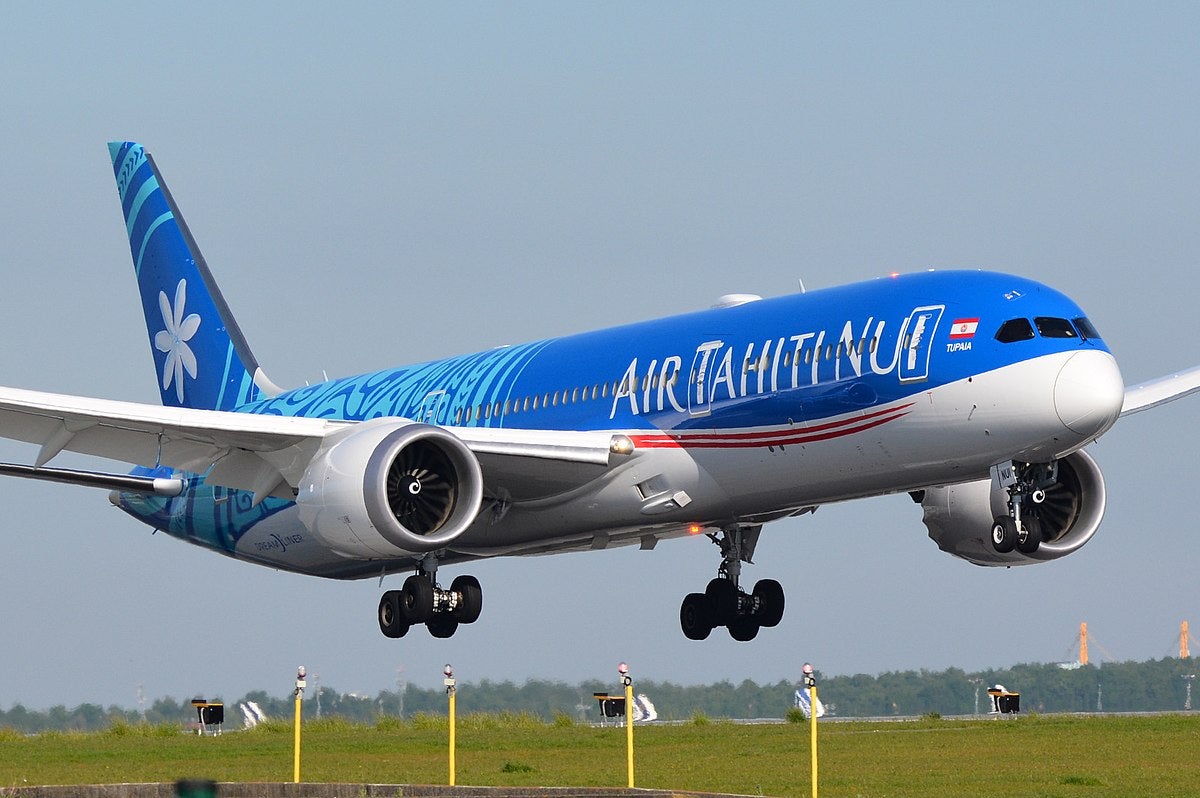 Air Tahiti Nui opera o voo mais longo de todos os tempos devido ao ...