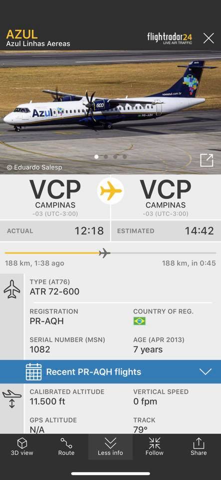 AZUL realiza voo com representação de mapa do Brasil – Cavok Brasil