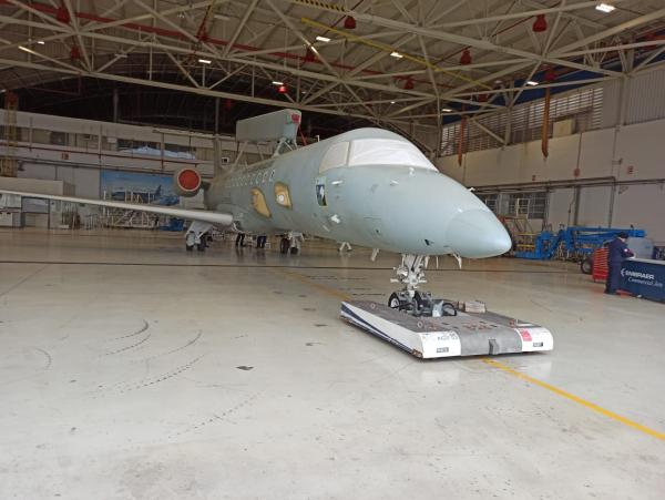 IMAGENS: Concluída modernização da primeira aeronave E-99 AEW da FAB ...