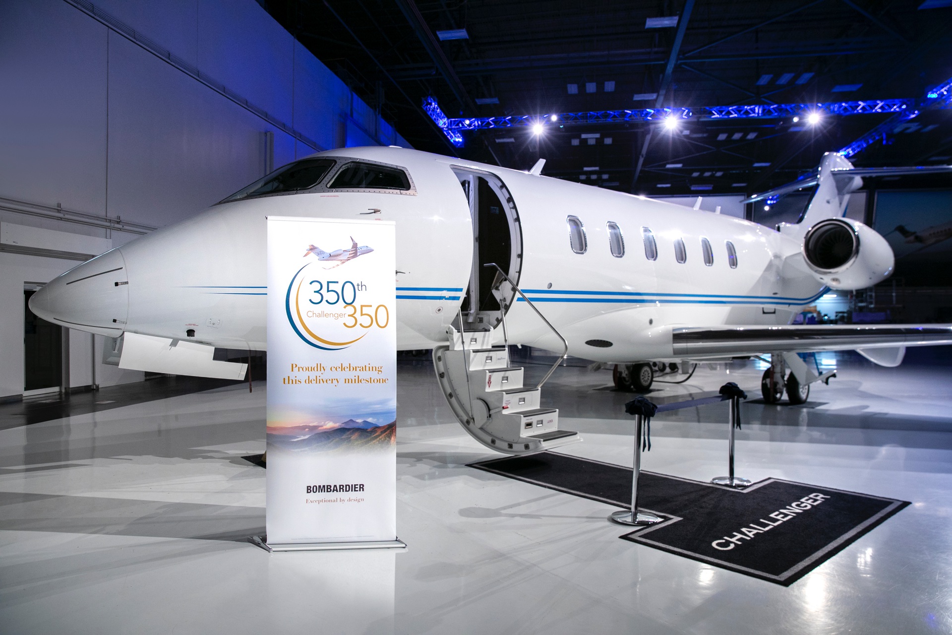 Bombardier entrega a 350ª aeronave executiva Challenger 350 – Cavok Brasil