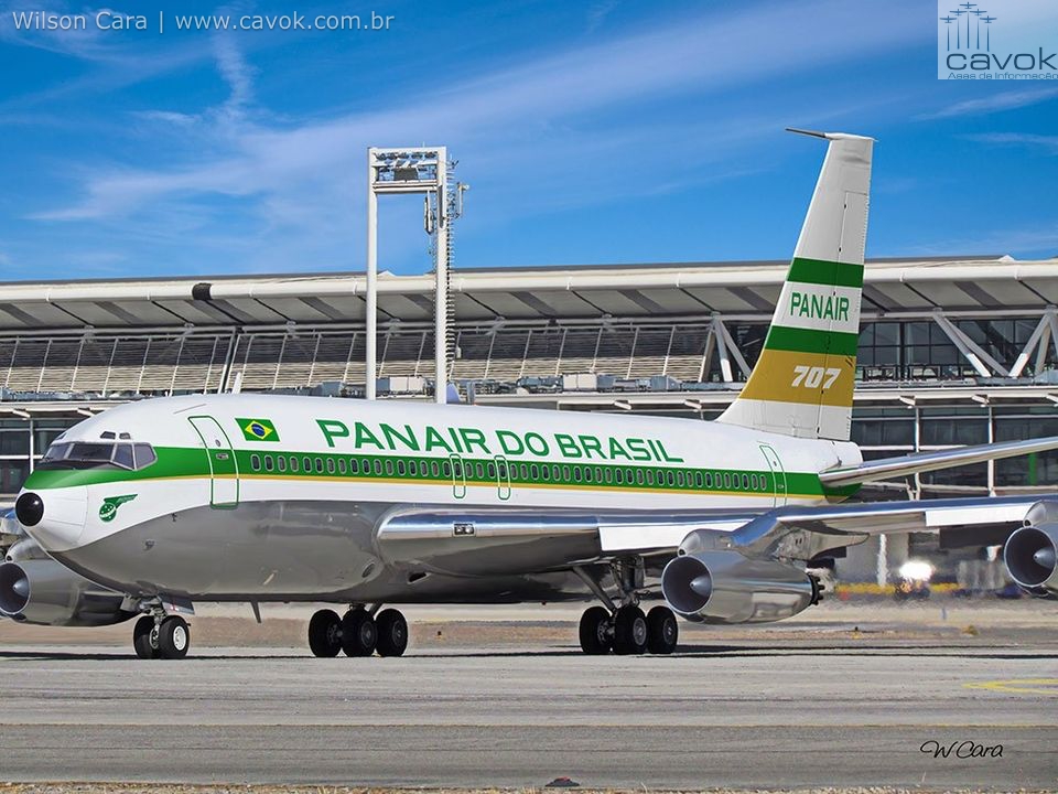 ESPECIAL: O Boeing 707 (quase) na Panair do Brasil - Cavok Brasil ...