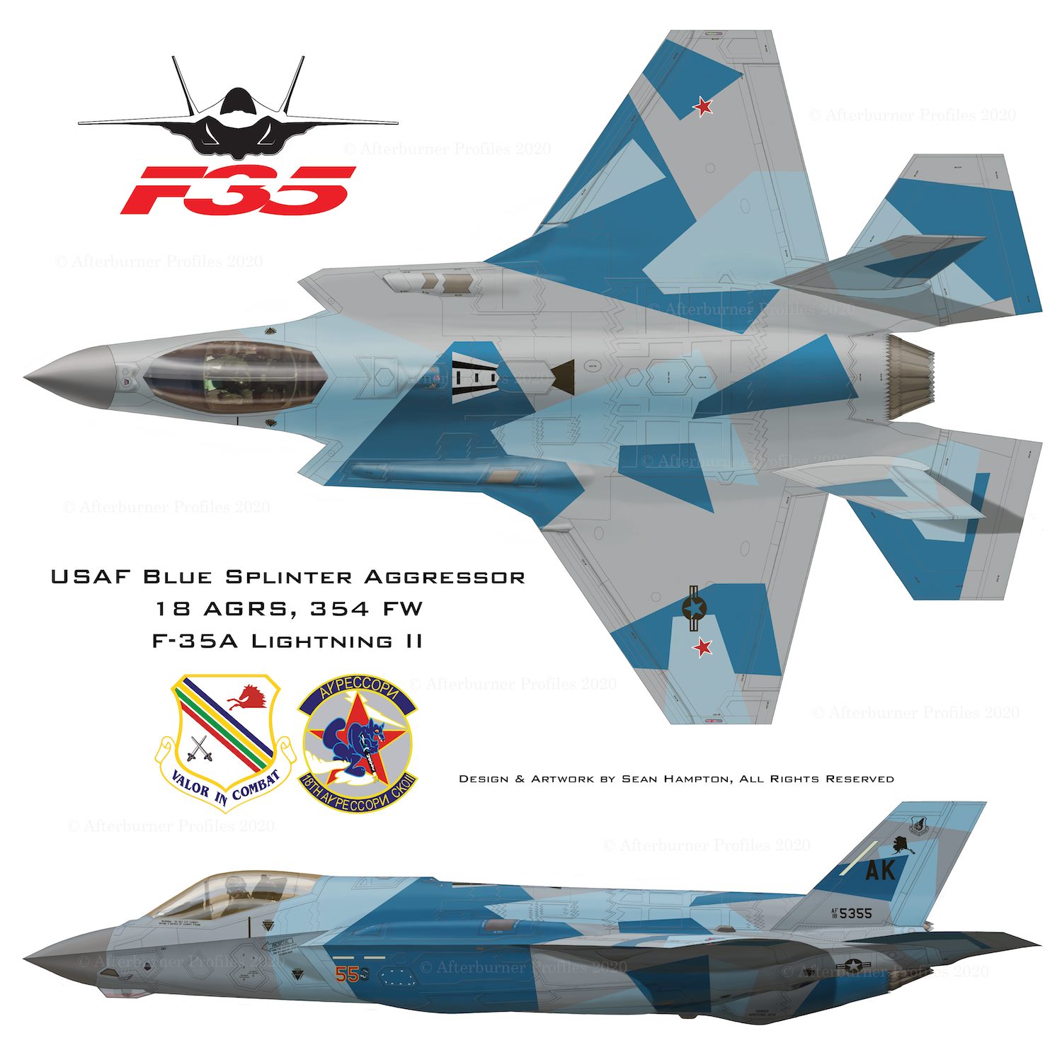 Futuros esquemas de pinturas dos F-35 ‘aggressors’ da USAF? – Cavok Brasil