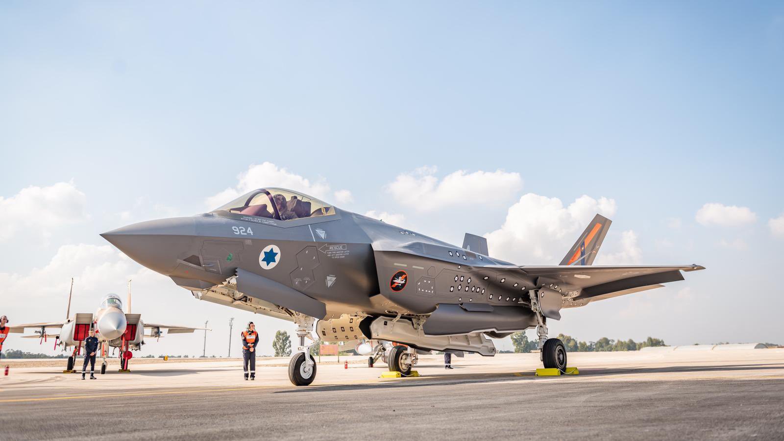 IMAGENS: Força Aérea Israelense recebe exclusiva aeronave F-35I de ...