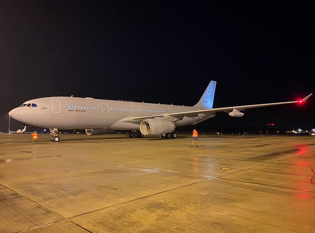 OTAN recebe primeira aeronave A330 MRTT na configuração MEDEVAC OTAN recebe primeira aeronave A330 MRTT na configuração MEDEVAC