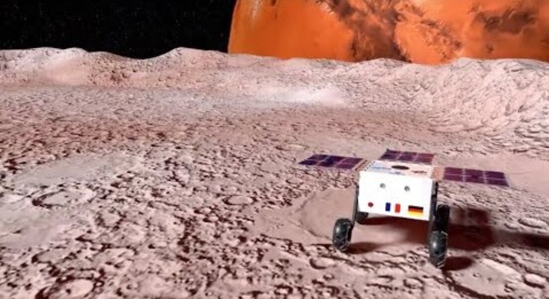 ESPAÇO:’rover’ que vai explorar a lua Phobos em Marte inicia testes de ...