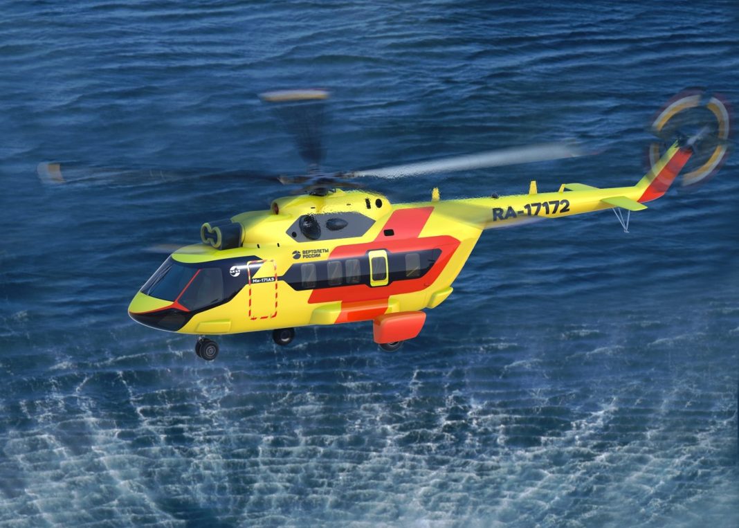 Rostec começou a montar o primeiro helicóptero offshore Mi-171A3 ...
