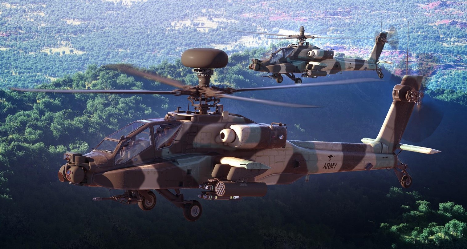 Austrália escolhe Apache da Boeing como seu novo helicóptero de ...