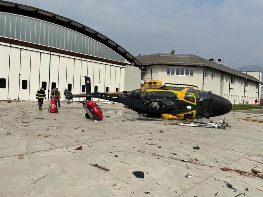 VÍDEO: Impressionante acidente com AW169M da Guardia di Finanza ...
