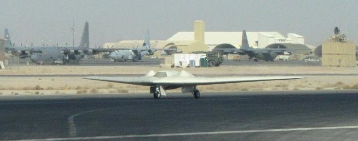 USAF divulga de forma surpreendente um implantação recente do RQ-170 ...