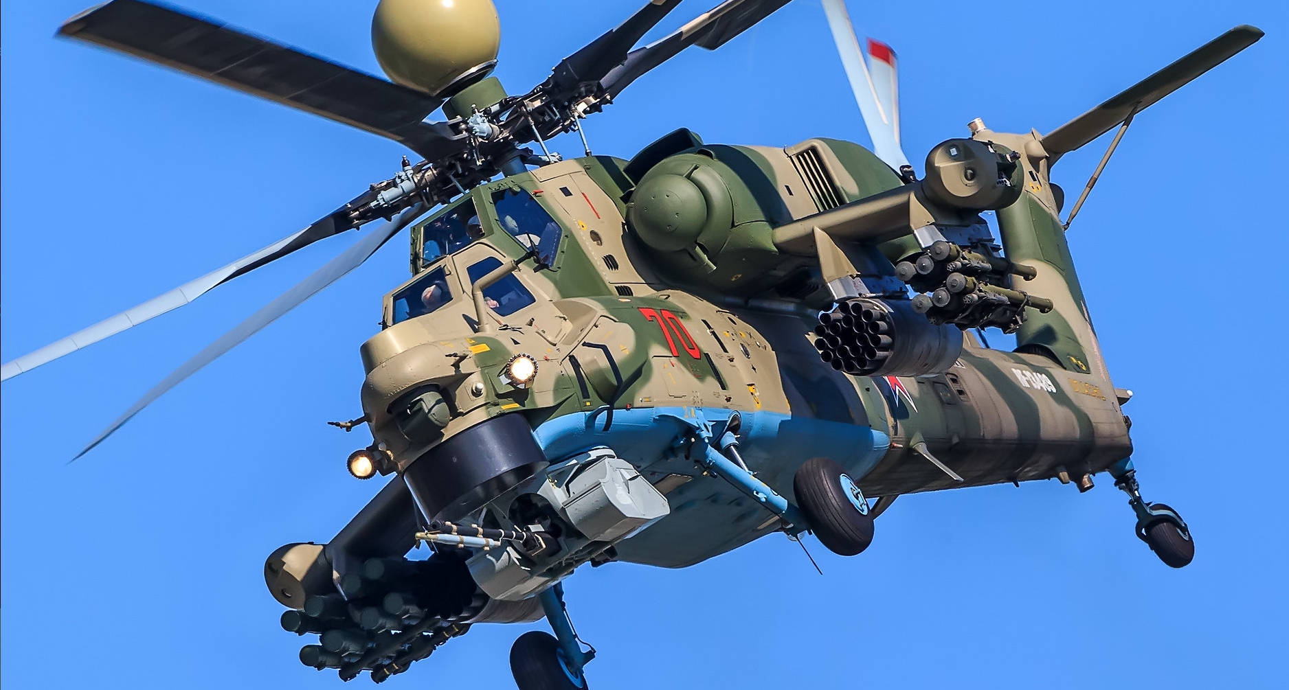 Ministério de Defesa da Rússia aprova atualização de helicópteros Mi-28 ...