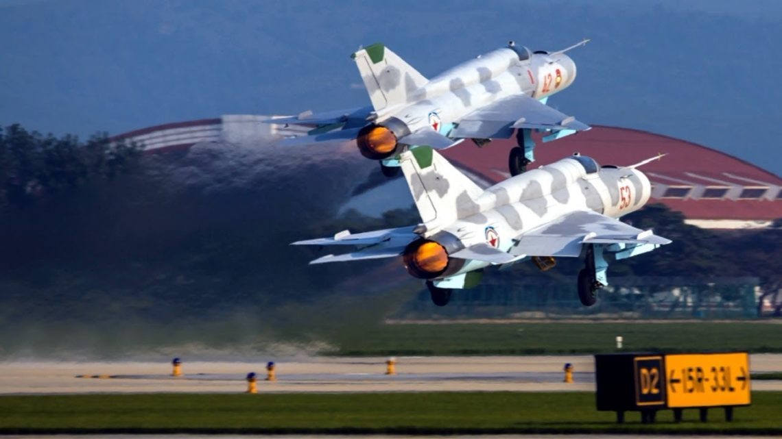 Força Aérea da Coréia do Norte pertence a um museu e não duraria muito ...