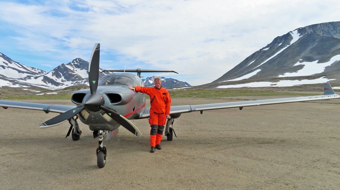 IMAGENS: Diamond DA50 RG cruza o Atlântico para participar do EAA ...
