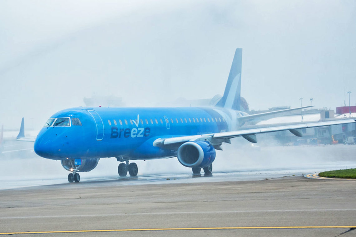 Nordic Aviation Capital entrega jato final Embraer E190 para Breeze ...