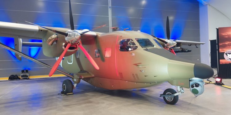 Lockheed apresenta sua nova aeronave de ataque multifunção MC-145B para ...