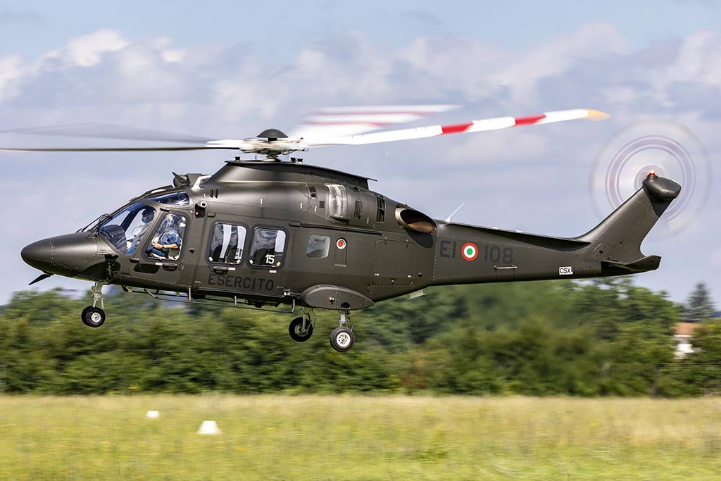 Helicópteros UH-169B do Exército Italiano atingem a marca de 1.000 ...