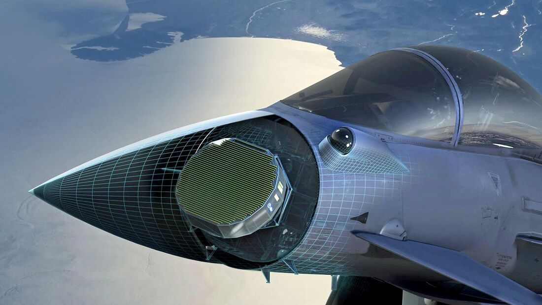 Leonardo recebe 260 milhões de euros para atualizar radar AESA nos Eurofighters alemães e ...