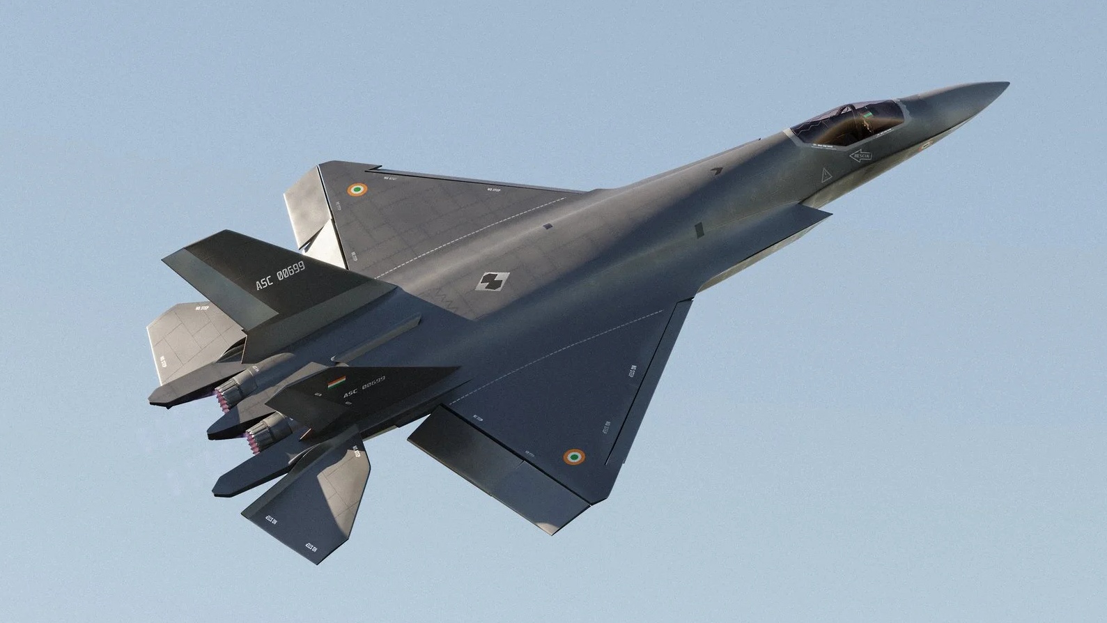 HAL inicia a produção da aeronave de combate de 5ª geração AMCA da ...