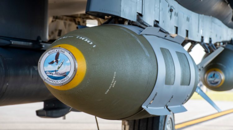 Bomba antinavio Quicksink da USAF afunda navio em novo teste – Cavok Brasil