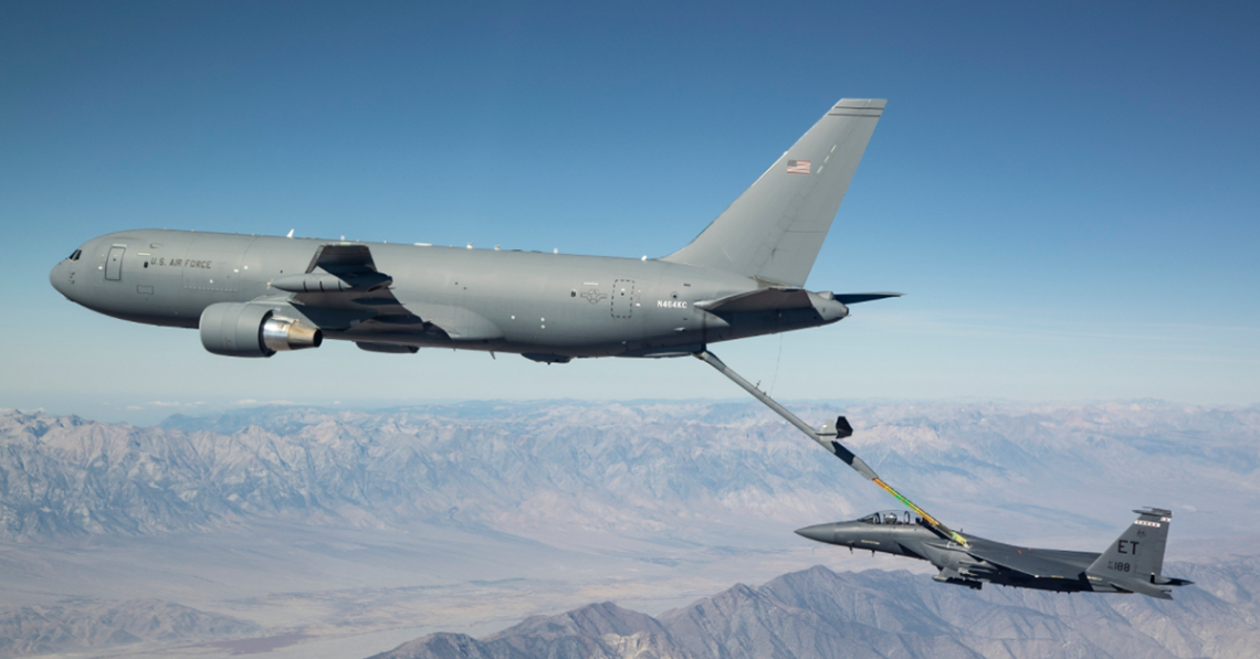 Novo avião-tanque KC-46A da USAF agora liberado para reabastecer 97% da frota – Cavok Brasil