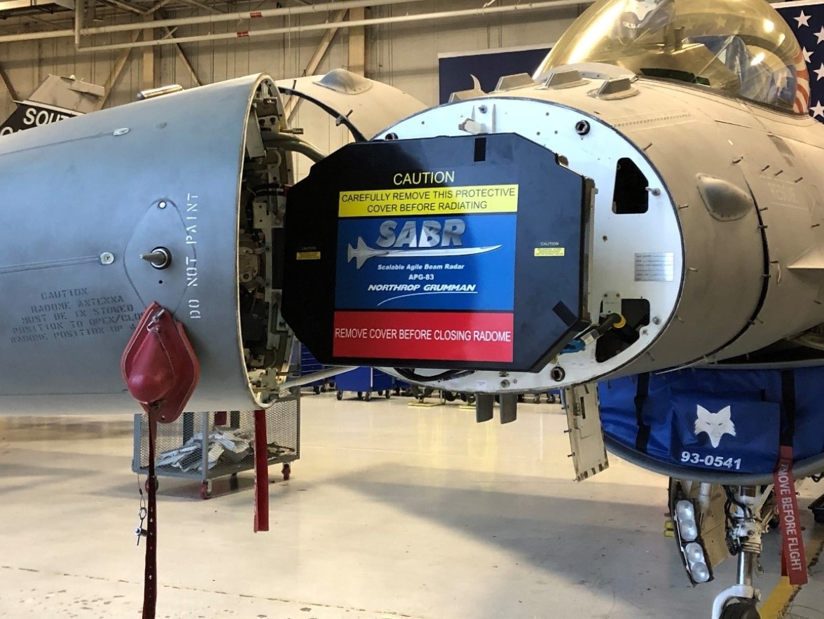 Guarda Aérea Nacional dos EUA completa atualização de radares AESA SABR ...