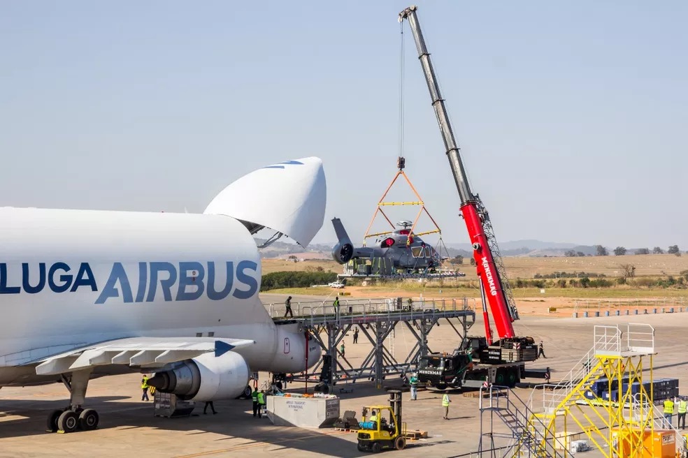 IMAGENS: Airbus entrega helicóptero ACH160 no Brasil – Cavok Brasil