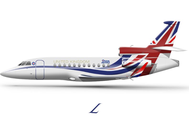 Royal Air Force recebe o segundo Dassault Falcon 900LX – Cavok Brasil