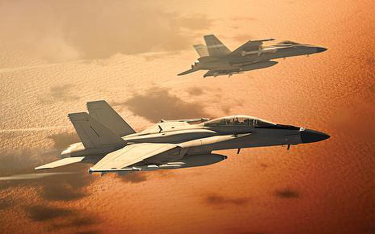 Boeing faz campanha do F/A-18E Super Hornet na Índia para operação no ...
