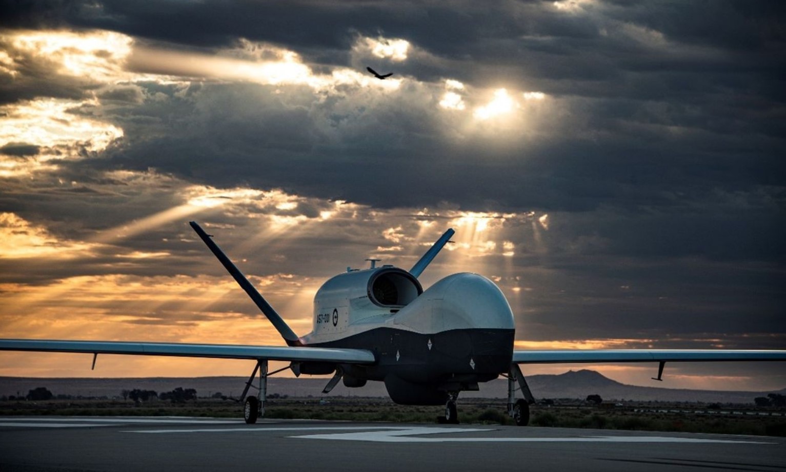 Northrop Grumman revela o primeiro MQ-4C Triton RPAS da Austrália