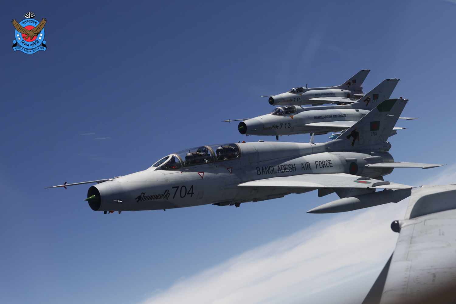 Bangladesh adquire 36 jatos F-7BGI da China para aumentar sua ...