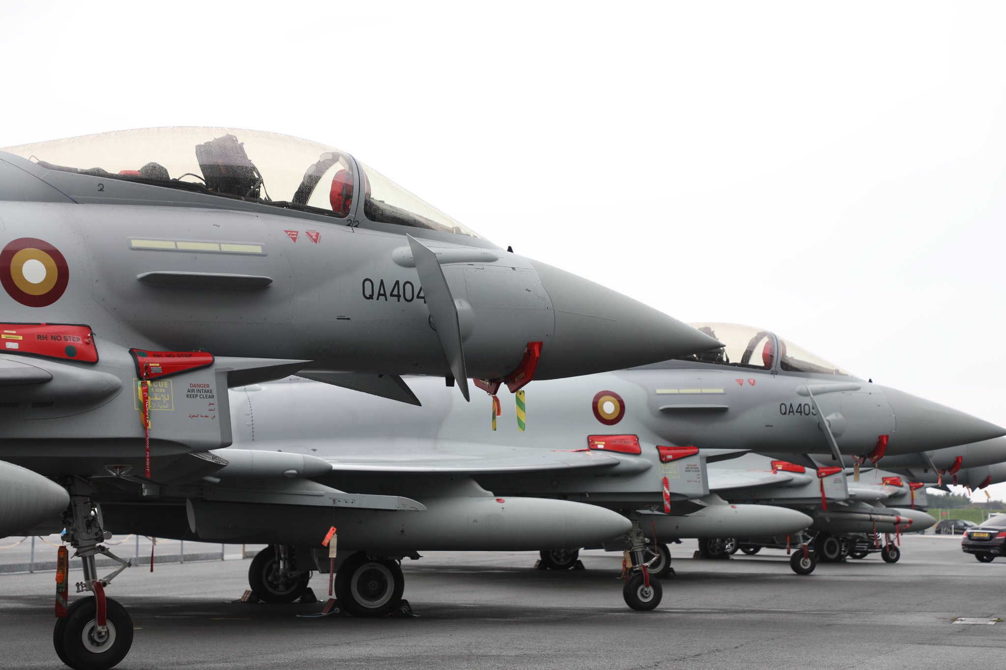 Catar recebeu seus primeiros Typhoons prontos para operação, mas o ...