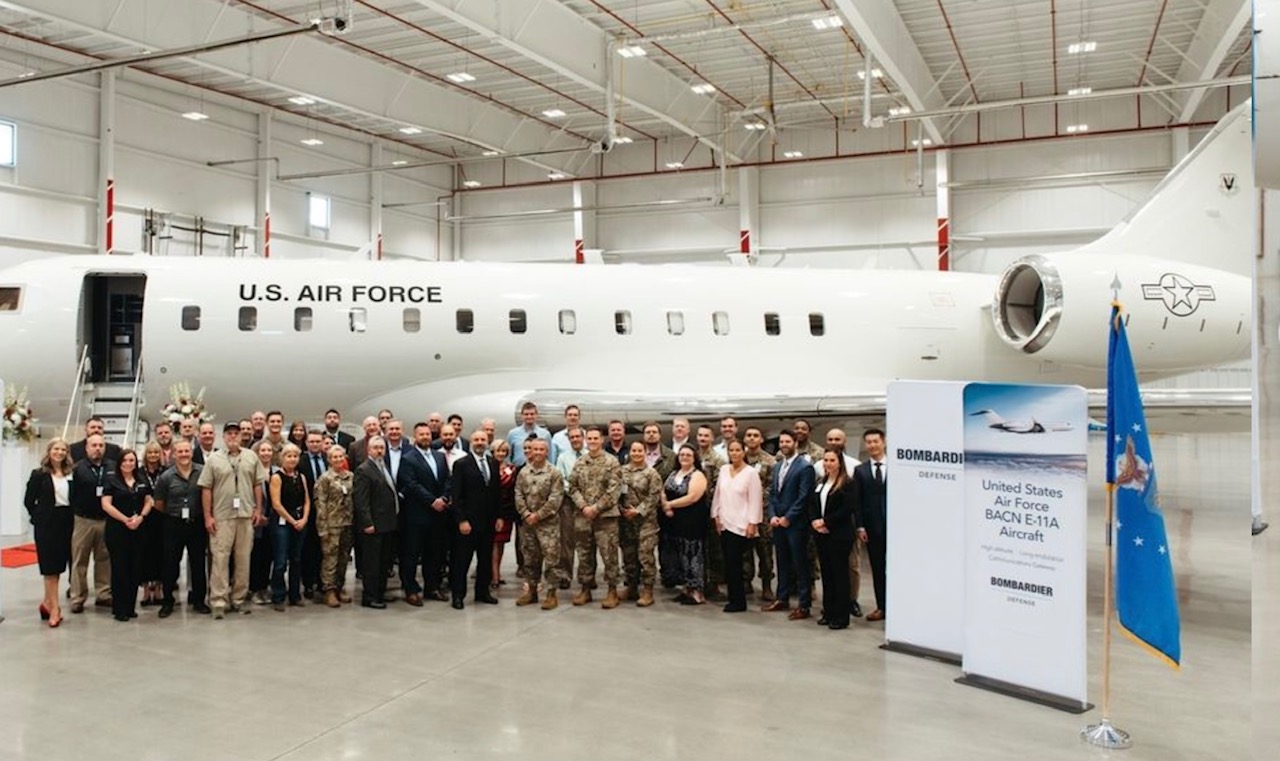Bombardier entrega a primeira aeronave Global 6000 BACN à USAF – Cavok ...