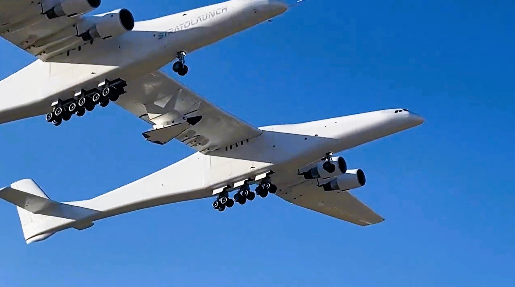 IMAGENS: Stratolaunch conclui primeiro voo com veículo de separação ...