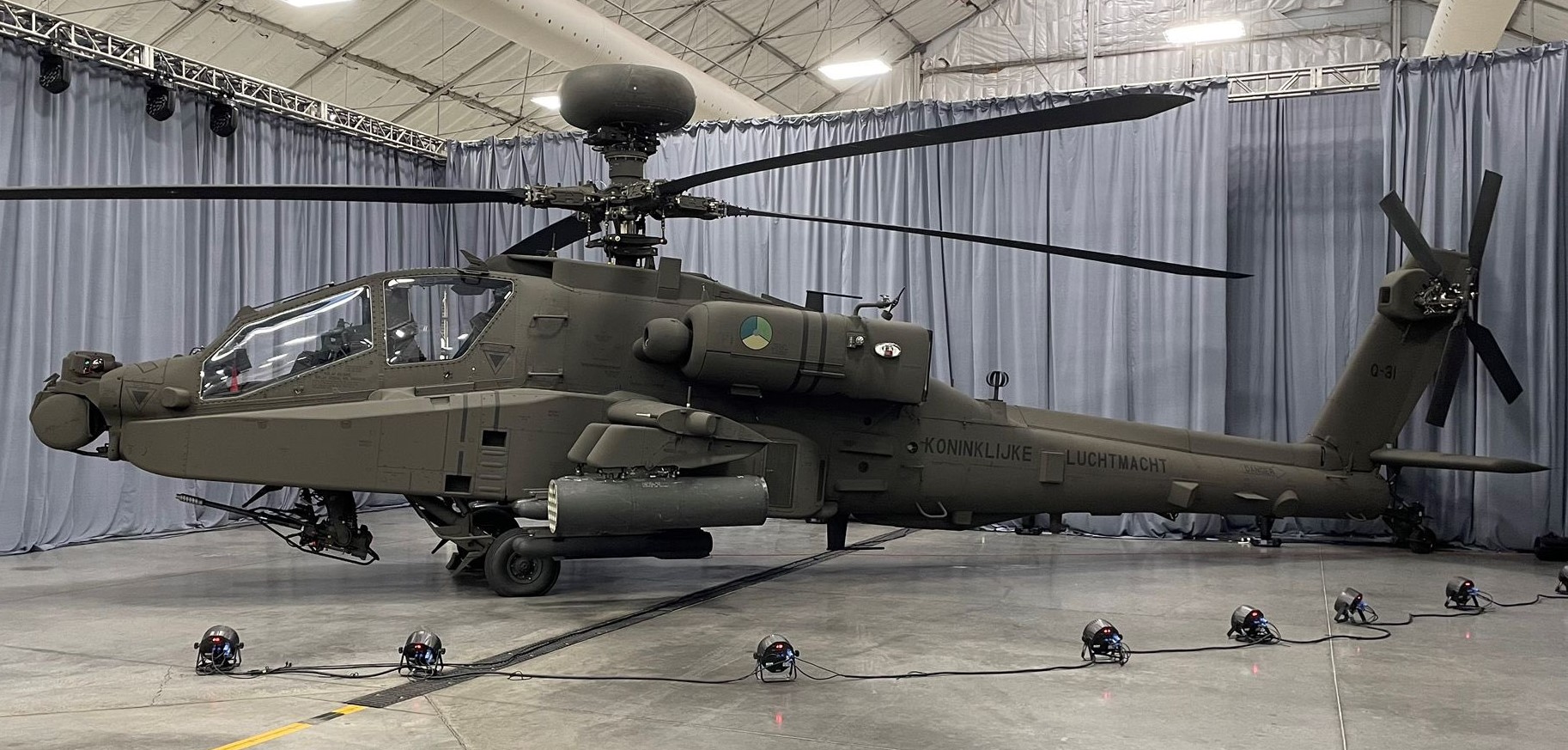 Real Força Aérea Holandesa recebe o primeiro Apache v6 atualizado pela ...