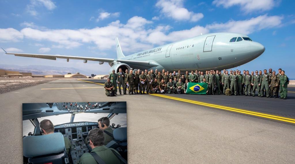IMAGENS: KC-30 da FAB realiza primeira missão operacional – Cavok Brasil
