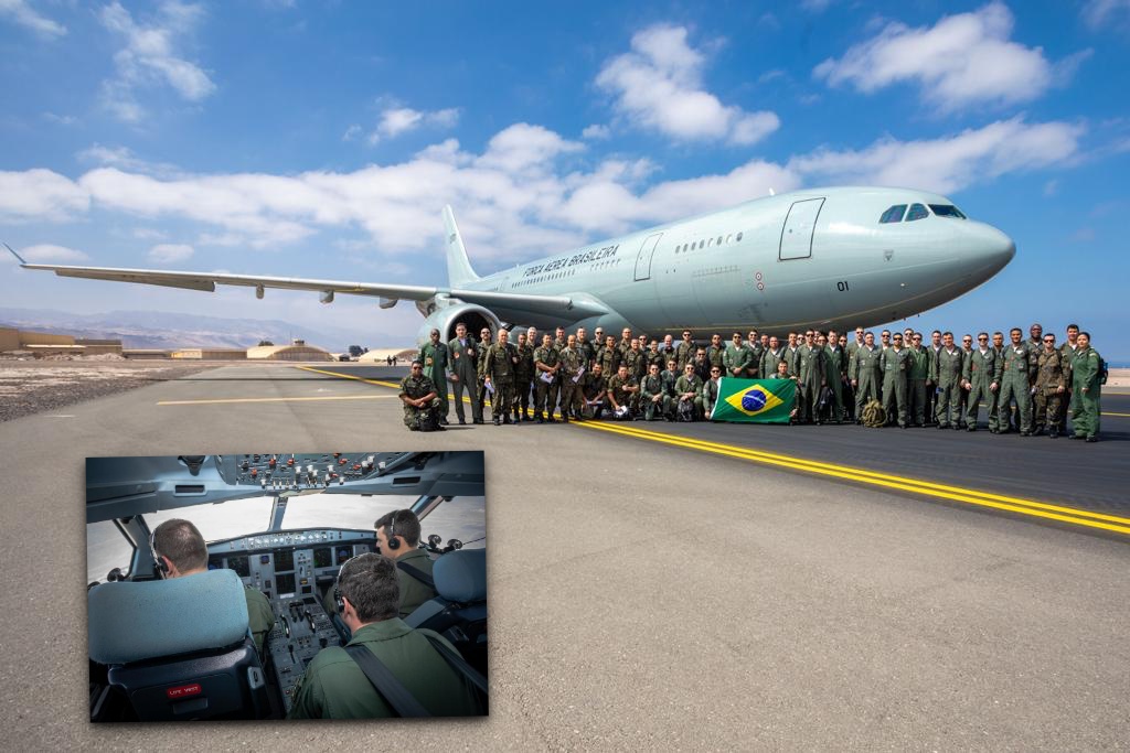 IMAGENS: KC-30 da FAB realiza primeira missão operacional – Cavok Brasil