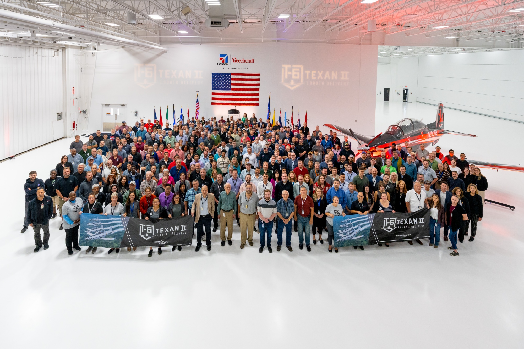 Textron Aviation entrega o 1.000º turboélice T-6 Texan II – Cavok Brasil